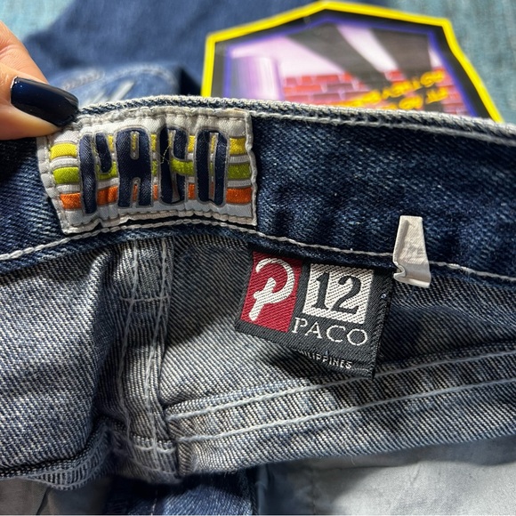Paco | Bottoms | Vintage 9s Paco Baggy Side Zipper Streetwear Jeans In ...